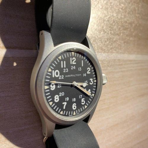 Jual Hamilton H694390 Khaki Field Mechanical Watch - Original - LNIB ...