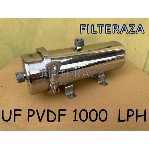 Jual UF Filter PVDF 1000 LPH - Stainless 304 Ultrafiltrasi 1/2" Inch ...