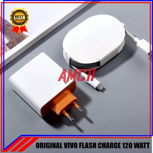 Jual Charger Vivo Type C 120W Flash Charger Original 100% - Jakarta ...