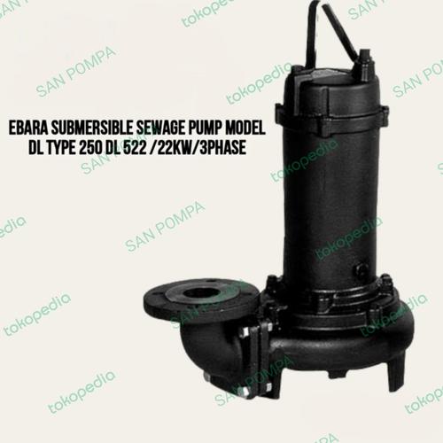 Jual Pompa Ebara 250 DL 522 - 22 kw 3 Phase Speed 1500 Rpm - Kab ...