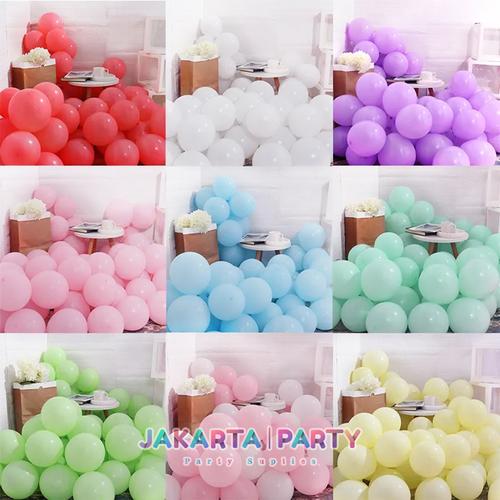 Promo Balon Latex Macaron / Latex Pastel 12 Inch / Lastel Pastel ...