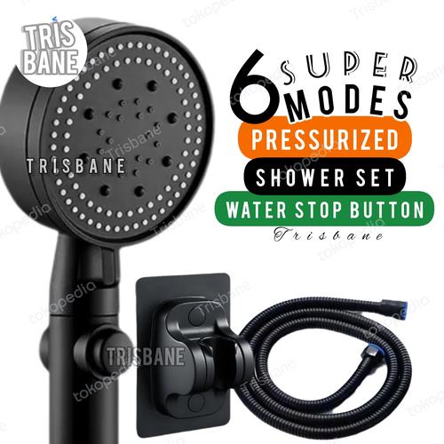 Promo Kepala Shower Mandi Set Shower Set Hand Shower Head Jet Shower ...