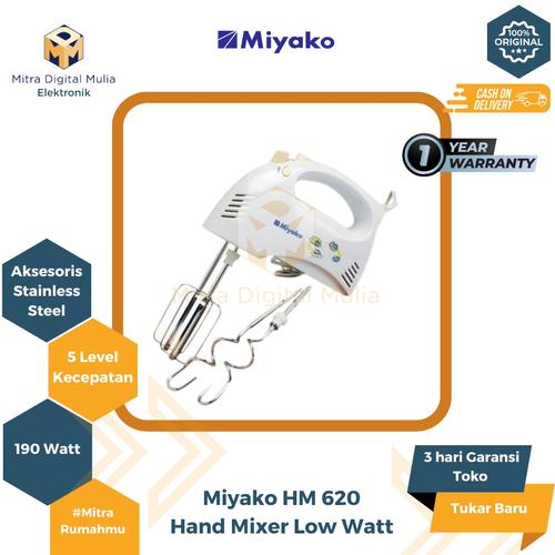 Jual [COD] Miyako HM 620 Hand Mixer 190 Watt HM620 Mixer Tangan - Kota ...