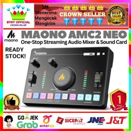 Jual MaonoCaster Mic Maono Caster AU AMC2 Neo Sound Card AUAMC2 Mixer ...