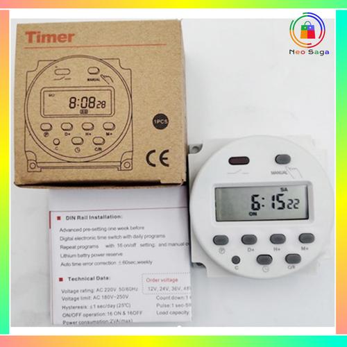 Jual Timer Switch Digital CN101A Time Delay Relay 220V AC - CN101A ...