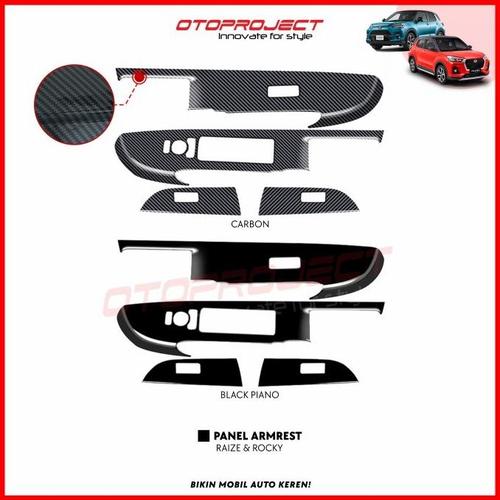 Jual Panel Arm Rest Toyota Raize Daihatsu Rocky Black Otoproject ...
