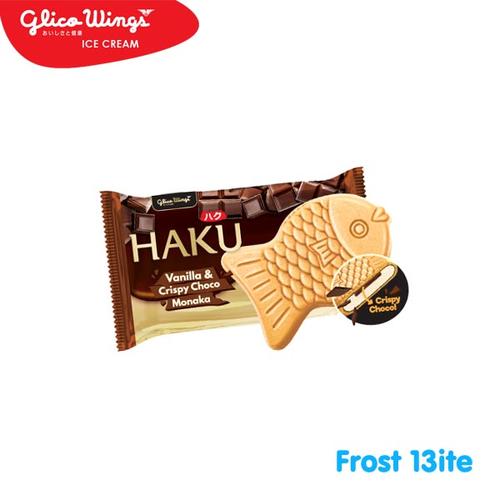 Jual Glico Wings Haku Taiyaki Monaka Vanilla Ice Cream Es Krim Ikan Vanila - Kota Malang - Frost ...