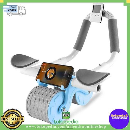 Jual Alat Fitness Gym Ab Roller Roda Perut ABS Rebound Otomatis ...