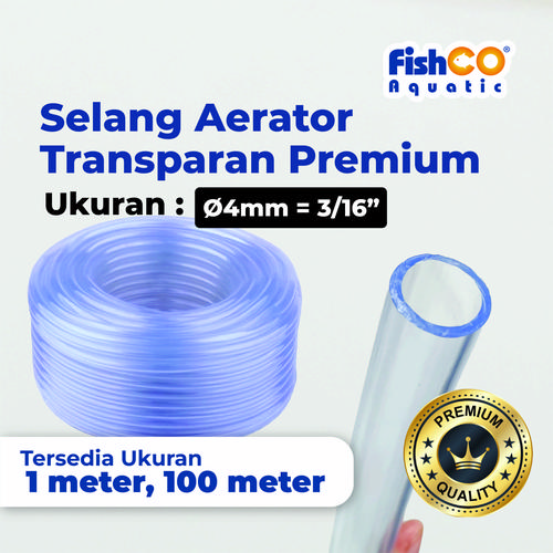 Jual Selang Aquarium Aerator Aerasi - Biasa, 1 Meter - Jakarta Barat ...