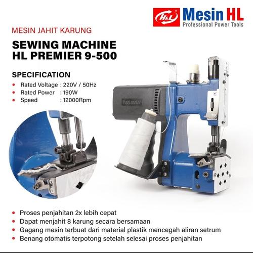 Jual Mesin jahit karung beras goni semen model GK 9 500 GK 9-500 ...