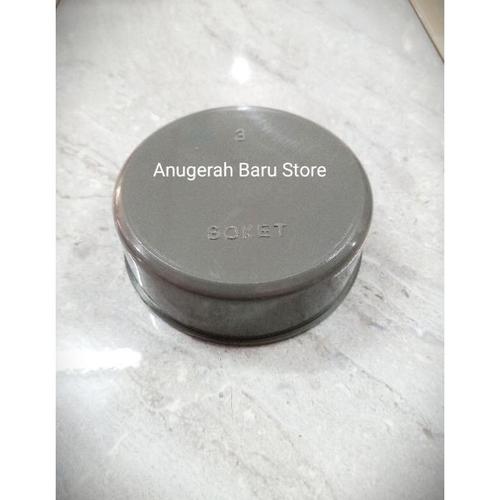 Jual Dop polos pvc 4" inch soket cap tutup septik tank pralon - Jakarta ...