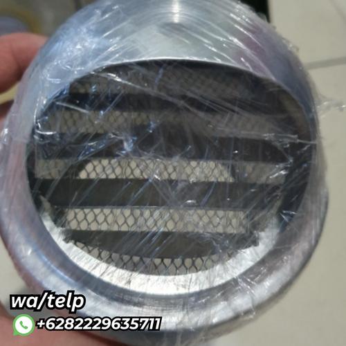 Jual Grill Inline Duct 4 Inch Fan Booster Exhaust Blower Air Vent Cap ...