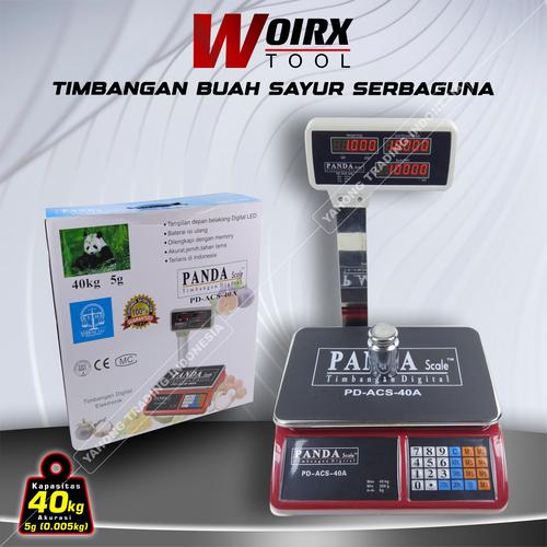 Promo Timbangan Digital PANDA SCALE 40kg 5g Timbangan Buah Sayur ...