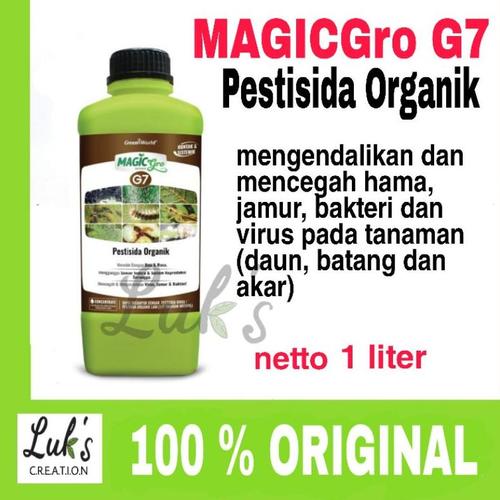 Jual MAGICGRO G7 pestisida organik bakterisida virusida organik untuk - Botol besar - Jakarta ...