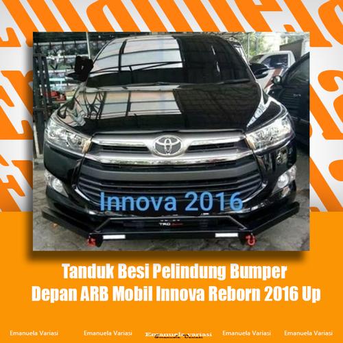 Jual Tanduk Besi Pelindung Bumper Depan ARB Mobil Innova Reborn 2016 Up ...