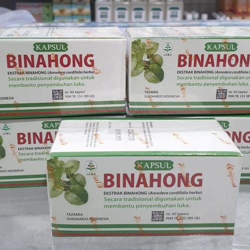 Jual Ekstrak Daun Binahong 60 kapsul Tazakka - Kota Bandung - CMR Herbal Official | Tokopedia