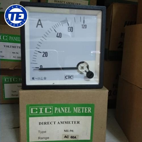 Jual ANALOG METER PM CIC DIRECT AMMETER TYPE MI-96 60A - Jakarta Barat ...