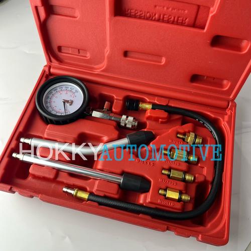 Jual compression pressure gauge / alat test kompresi silinder mesin ...
