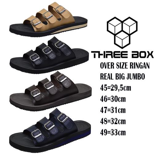 Jual Sandal Selop Pria Jumbo Ringan Empuk Big Size 45 46 47 48 49 ...