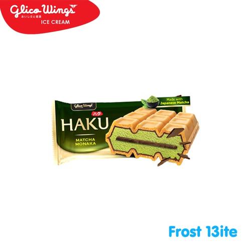 Jual Glico Wings Haku Waffle Monaka Matcha Ice Cream / Es Krim Wafel ...