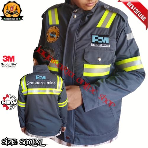 Jual JAKET SAFETY FREEPORT 3M SCOTLITE-BAJU SAFETY-SERAGAM SAFETY ...