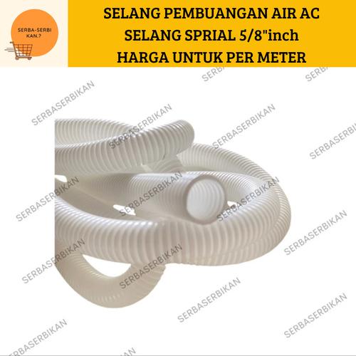 Jual SELANG SPIRAL PEMBUANGAN AIR DRAIN AC SELANG FLEXIBLE AC 5/8 ...