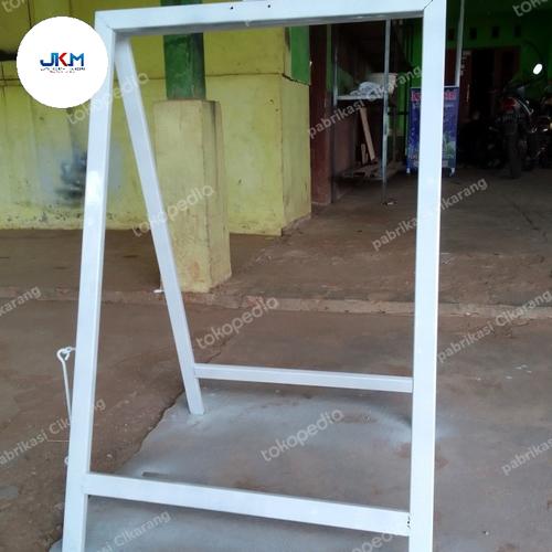 Jual stand banner/papan iklan - CUSTOM stand - Kab. Bekasi - JATI KARYA ...