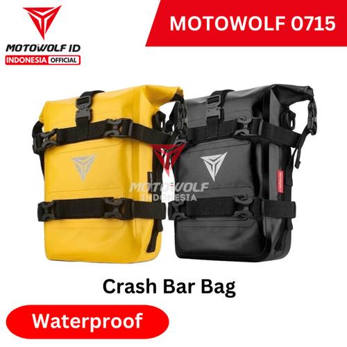 Jual Motowolf Crashbar Bag Waterproof Side Bag Motowolf Multifungsi ...