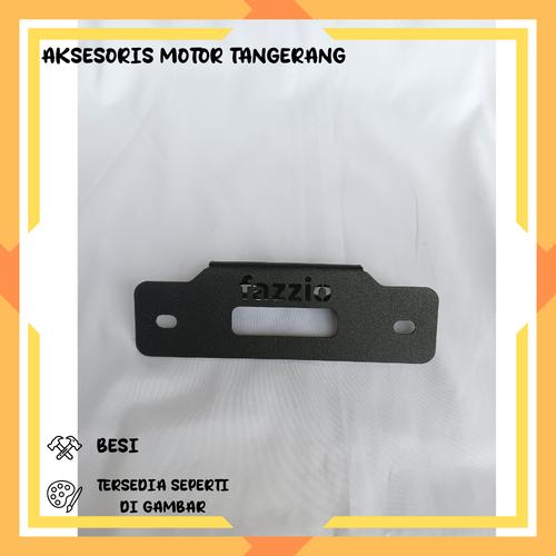Jual BREKET PLAT NOMOR DEPAN FAZZIO BRACKET PLAT NOPOL FAZZIO DUDUKAN ...