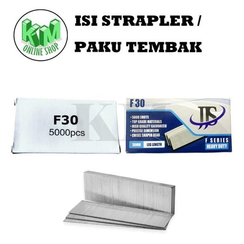 Jual Isi Straples / Isi Strapler Tembak F 30 Paku Tembak (30mm ...