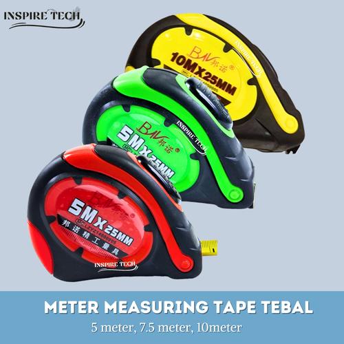 Jual Alat Ukur Tukang Meteran MEASURING TAPE TEBAL 5 / 7.5 / 10 meter ...