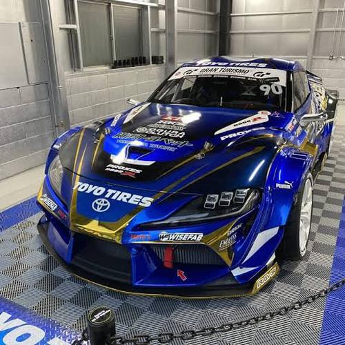 Jual Sticker Decal Livery Decal RC Drift Supra GR Toyotire Kawabata - 1 ...