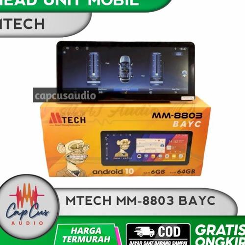 Jual FF HEAD UNIT ANDROID 12,3 INCH MTECH MM-8803 BAYC / HEAD UNIT MOBIL - Kota Bekasi - Pandji ...