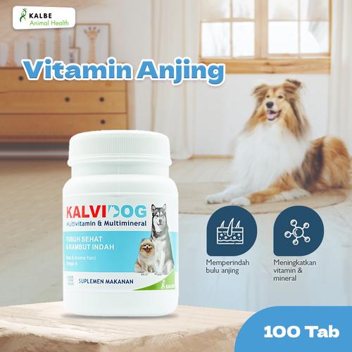 Promo Kalvidog 100 tablet - Multivitamin Anjing [ORIGINAL] - Jakarta ...
