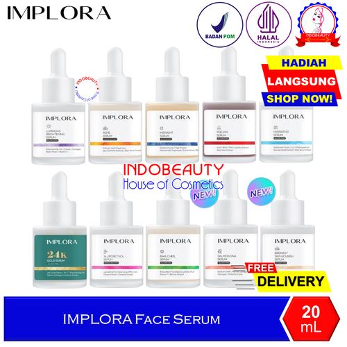 Jual IMPLORA Face Serum 20 ml Serum Wajah - Salmon DNA - Kota Surabaya - Indobeauty House of ...