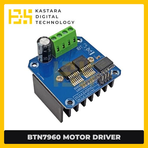 Jual Motor Driver BTN7960 BTS7960 BTS7960B 43A High Current Module H ...