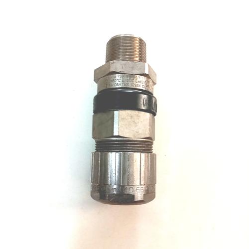 Jual Cable Gland Barrier Exproof HAWKE 753/B 3/4"NPT brass nickel ...