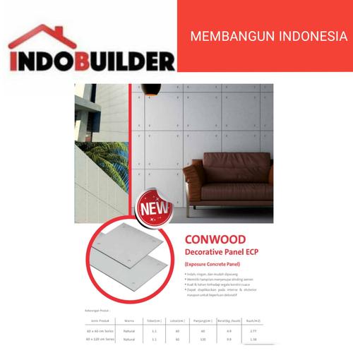 Jual CONWOOD DECORATIVE PANEL ECP DIMENSI 600 X 600 X 11 MM PER LEMBAR ...
