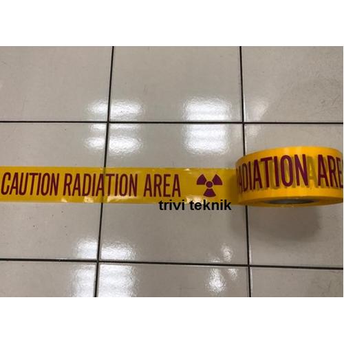 Jual caution radiation area barricade tape Warning underground,tanda pita - Jakarta Pusat ...
