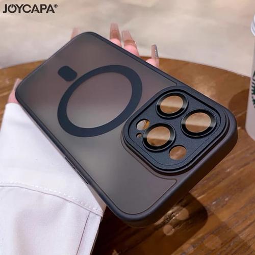 Promo Translucent Magsafe Case For iPhone 11 12 13 Pro Max Camera ...