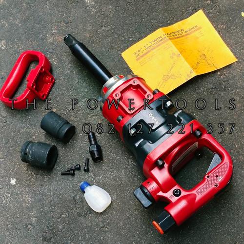 Jual Weka air impact wrench set 3/4 inch model long anvil alat pembuka ...