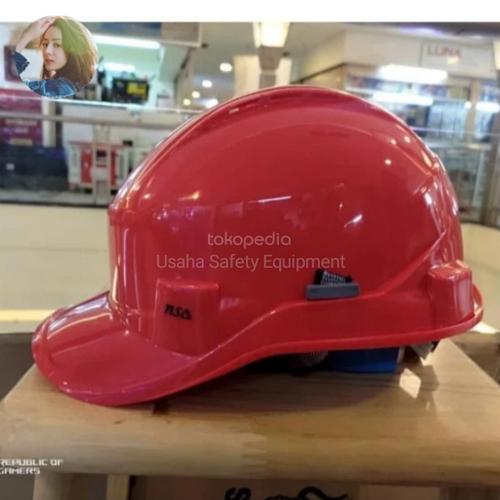 Jual Safety Helmet NSA Vented Warna Merah Original Murah Berkualitas ...