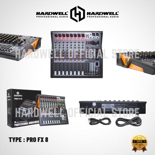 Jual Mixer Audio 8 Channel Hardwell PRO FX 8 Original PROFX8 - Jakarta ...