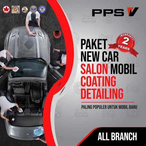 Promo PPS Paket NEW CAR Coating Teflon & Full Detailing, Kaca & 4 Velg ...