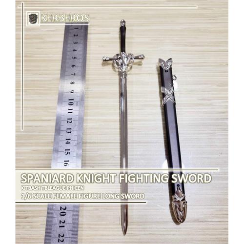 Jual Kitbash TBLeague Phicen Female Figure Spaniard Knight Battle Sword ...