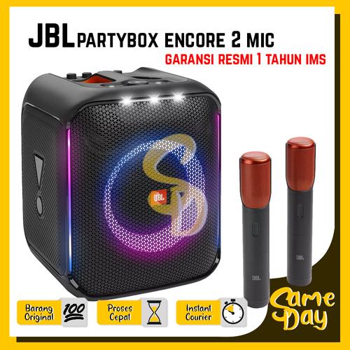 Jual READY JBL PARTYBOX ENCORE 2 MIC WIRELESS PARTY BOX GARANSI RESMI ...