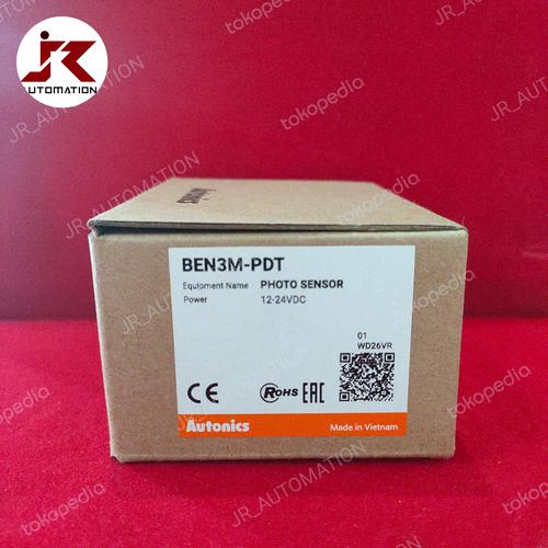 Jual Photo Sensor BEN3M-PDT 12-24VDC Autonics Original - Kota Tangerang - JR_AUTOMATION | Tokopedia