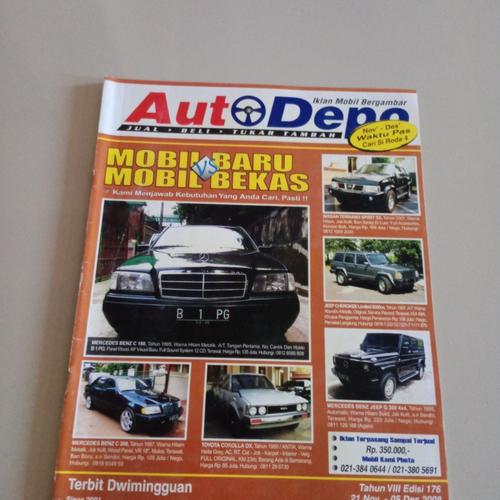 Jual MAJALAH AUTODEPO EDISI 176/2008 - Kab. Kebumen - ajibukuu | Tokopedia