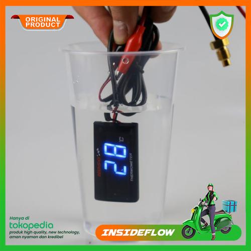 Jual Termometer Digital Pengukur Suhu Air Radiator Mesin Motor ...