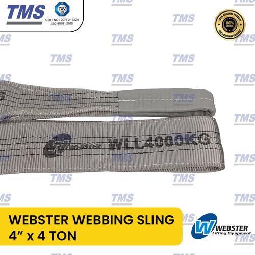 Jual Tali Pengangkat Barang Webster Webbing Sling 4" x 4 Ton Original ...